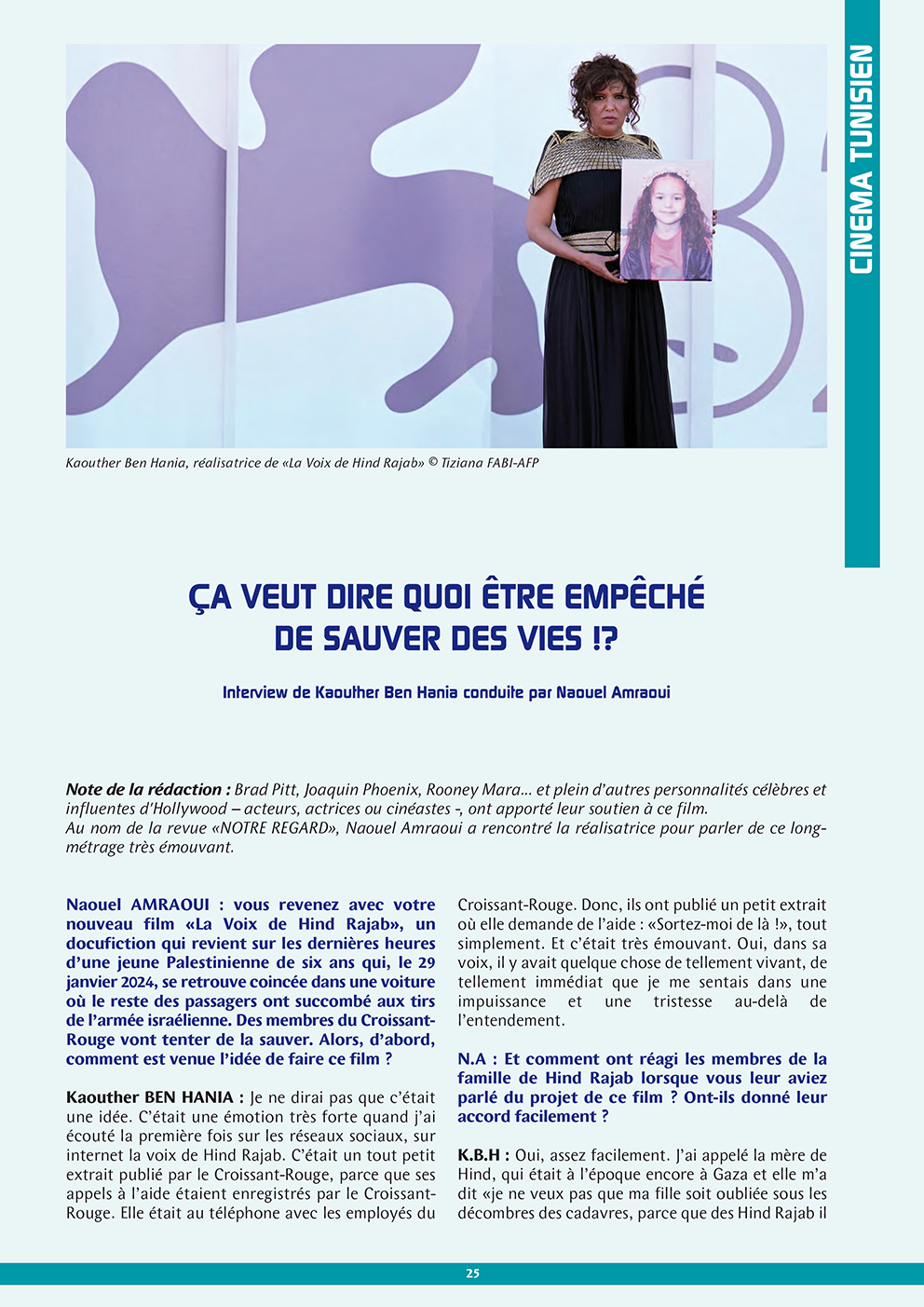 NOTRE REGARD N°4 - ÇA VEUT DIRE QUOI, ÊTRE EMPÊCHÉ DE SAUVER DES VIES ...